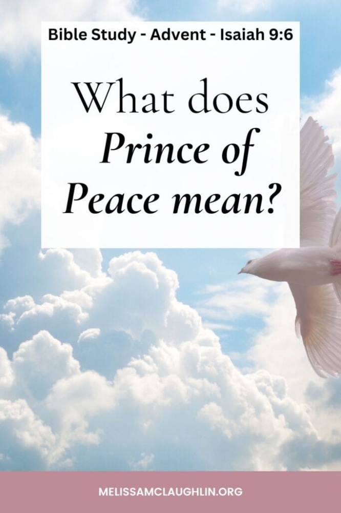What Does “Prince of Peace” Mean?